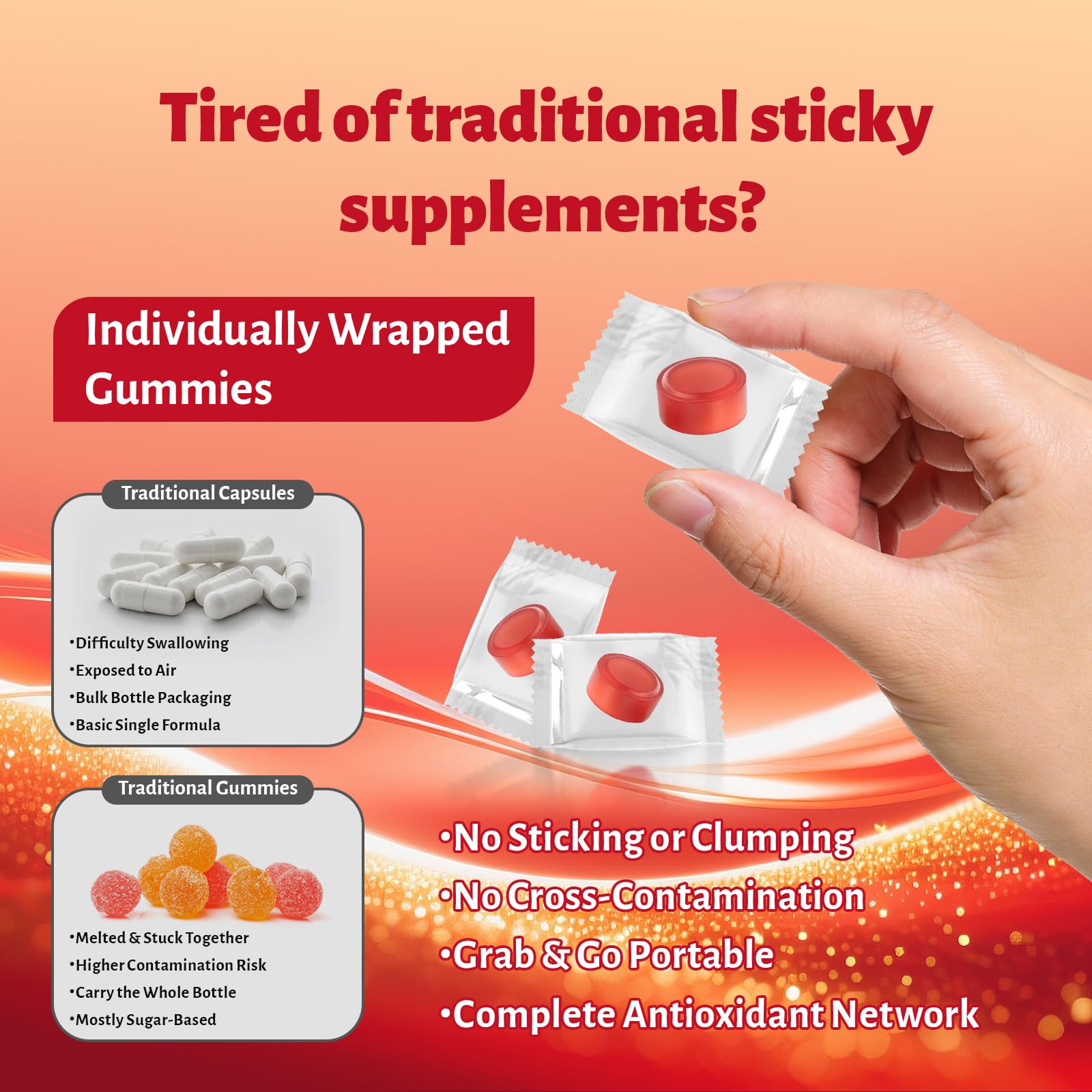 Astaxanthin gummies for skin health