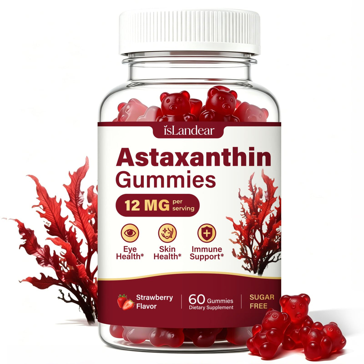 Astaxanthin gummies for skin health