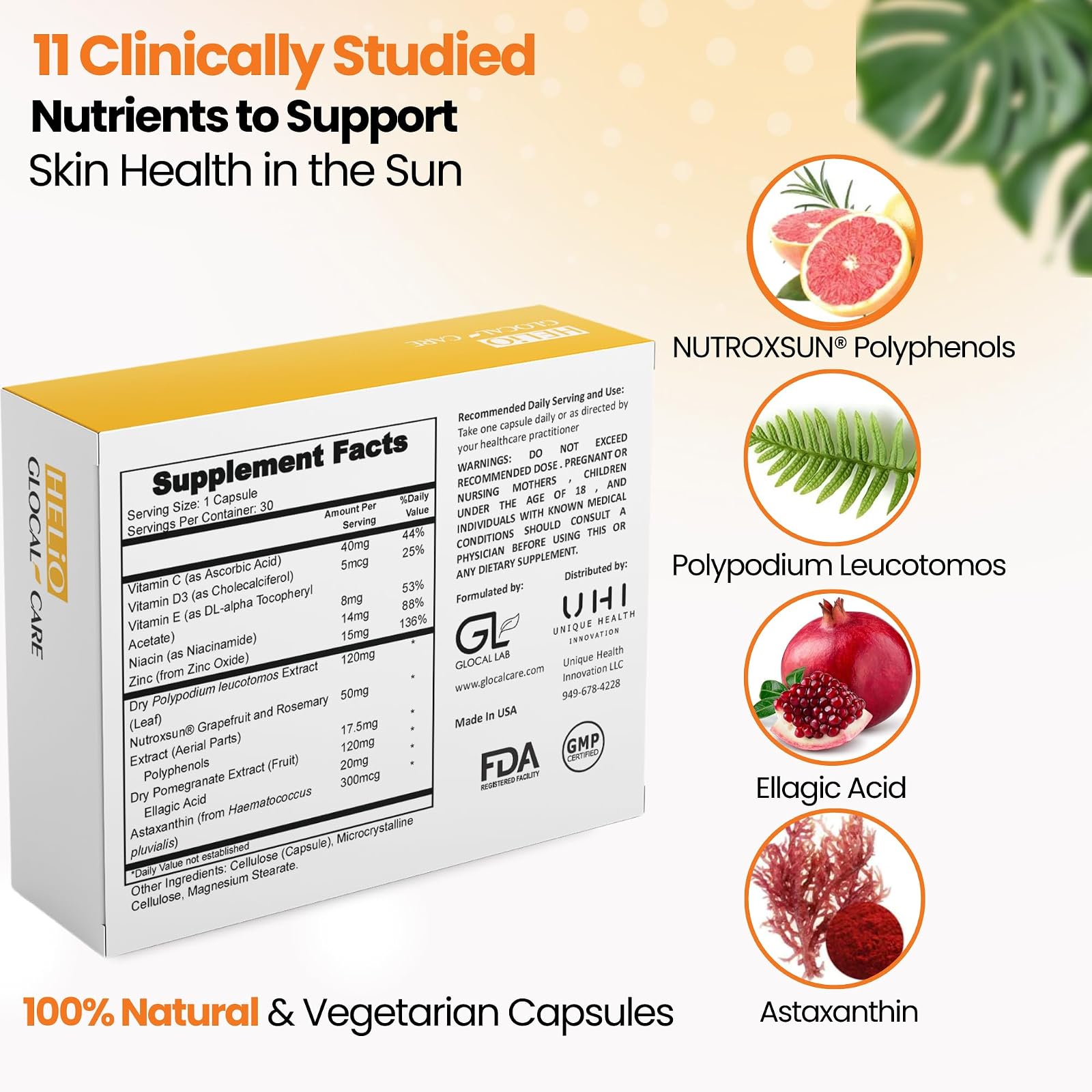 Astaxanthin health benefits for skin