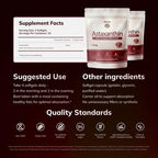 Astaxanthin softgels for active lifestyle