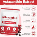Astaxanthin softgels for anti-aging