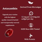 Astaxanthin softgels for athletic performance