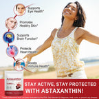 Astaxanthin softgels for athletic performance