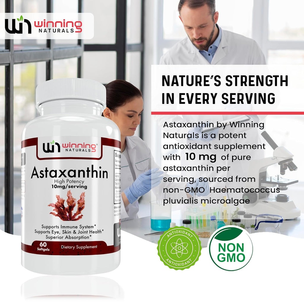 astaxanthin softgels for daily vitality