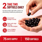 Astaxanthin softgels for daily wellness