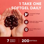 Astaxanthin softgels for daily wellness