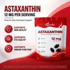 Astaxanthin softgels for eye health