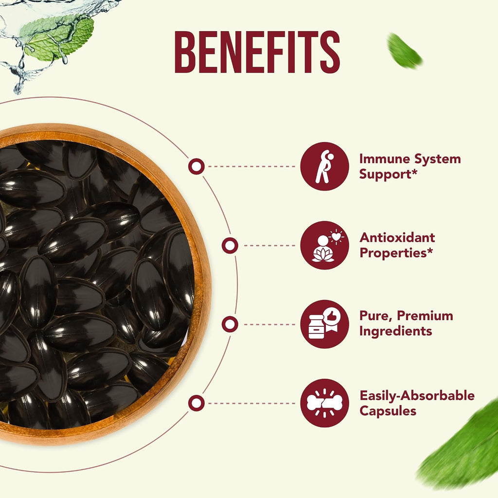Astaxanthin softgels for eye support