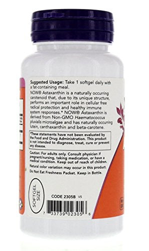 Astaxanthin softgels for healthy aging