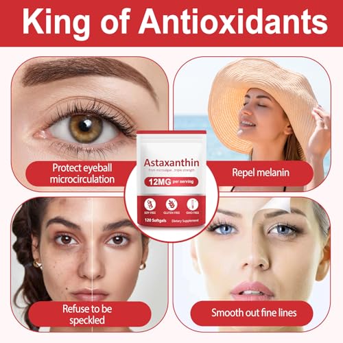 Astaxanthin softgels for immune support