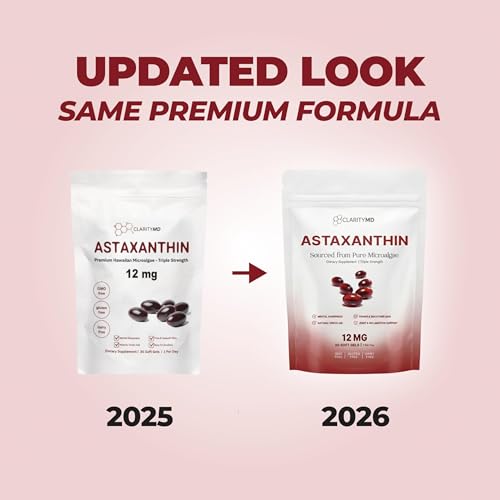 Astaxanthin softgels for immune support