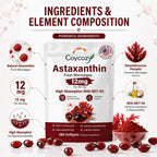 Astaxanthin softgels for overall wellness