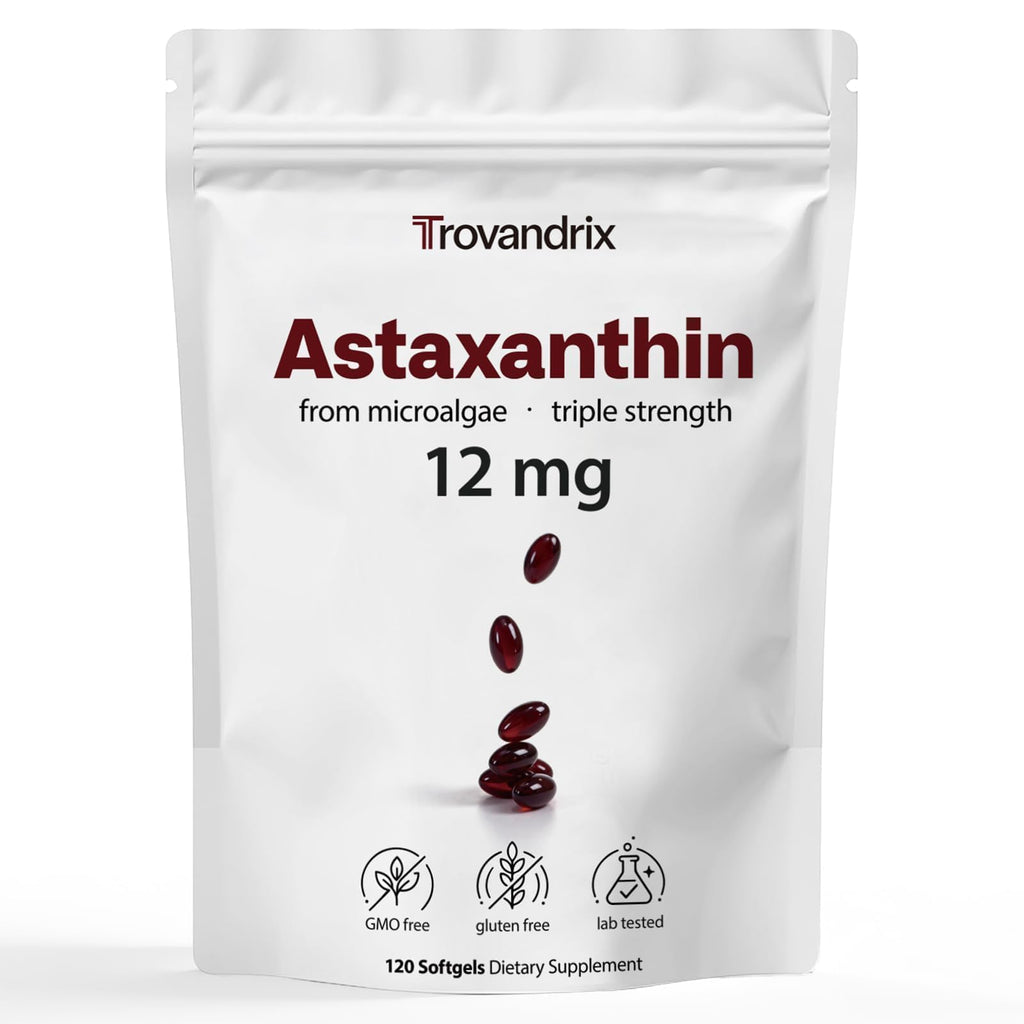 Astaxanthin softgels for skin health