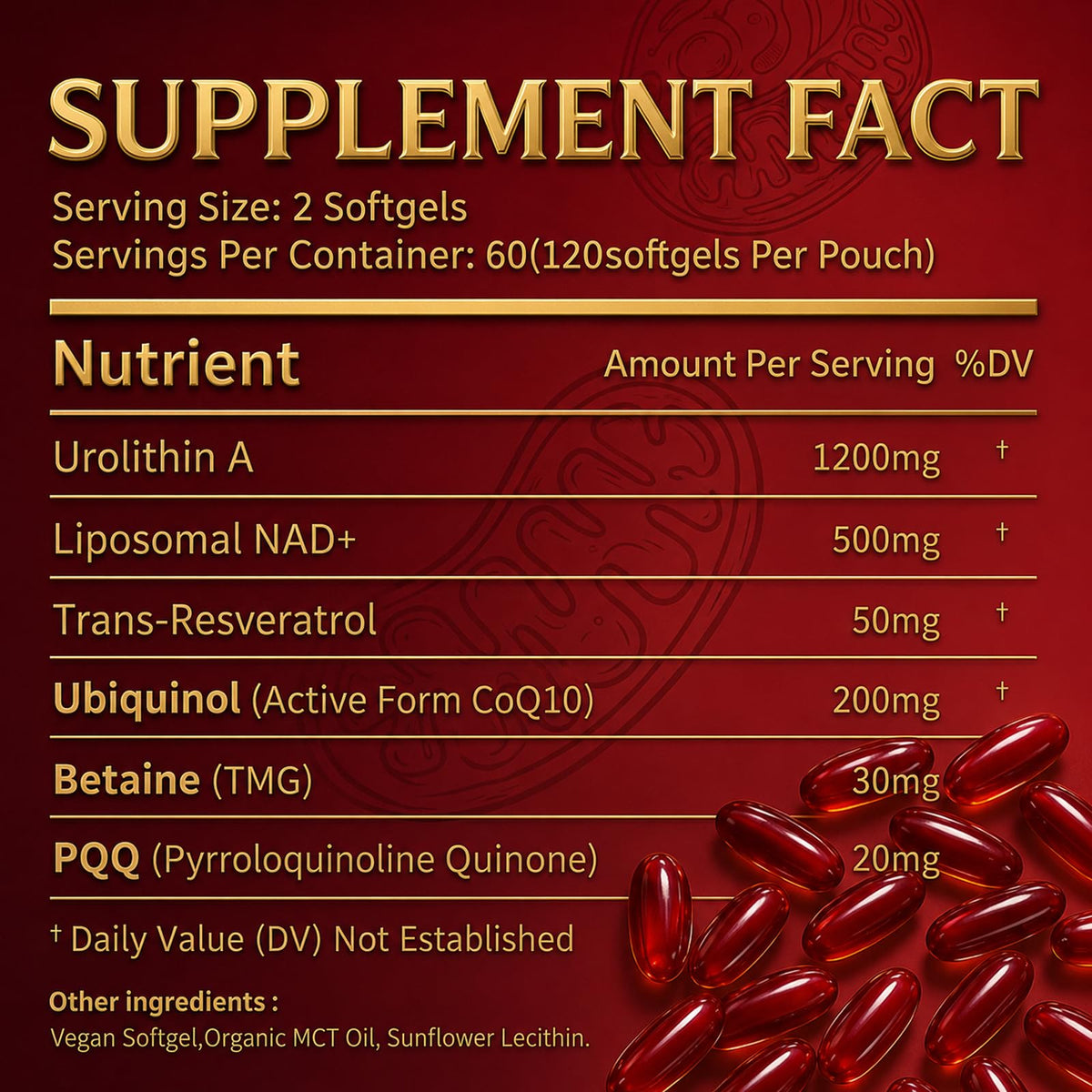 Astaxanthin softgels for wellness