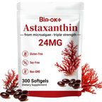 Astaxanthin softgels with MCT oil