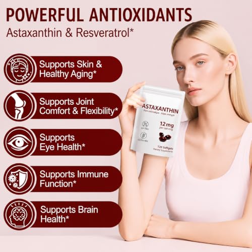 Astaxanthin supplement for athletic performance