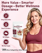 Astaxanthin supplement for athletic performance