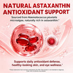 Astaxanthin supplement for eye health