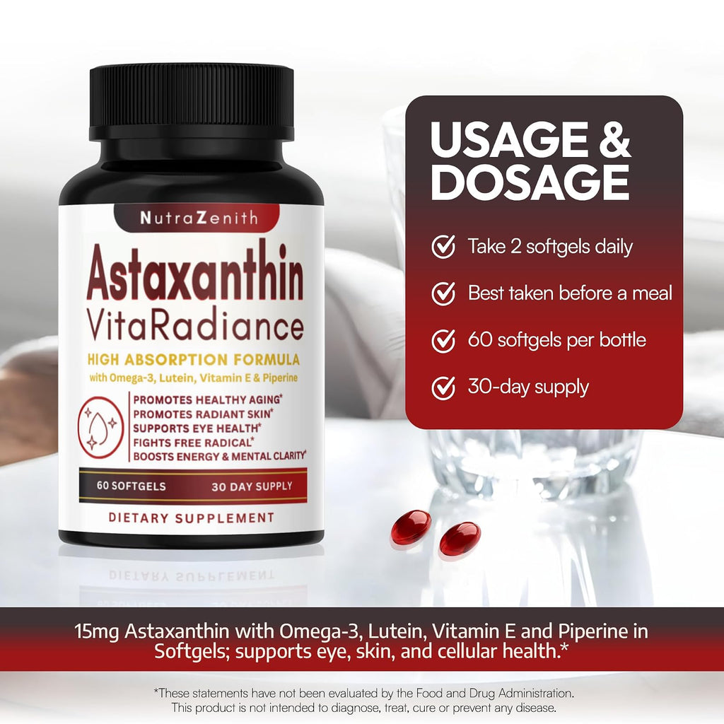 Astaxanthin supports eye wellness