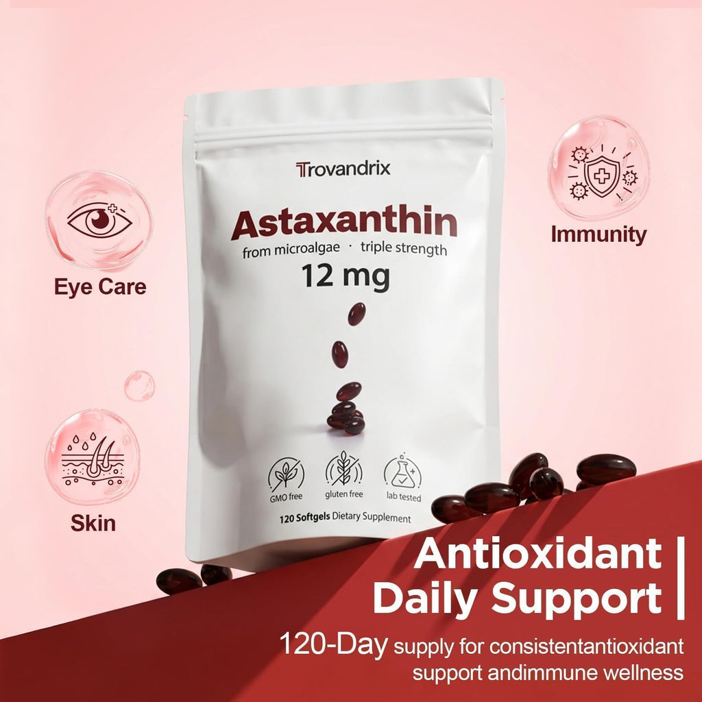 Astaxanthin with MCT for better absorption