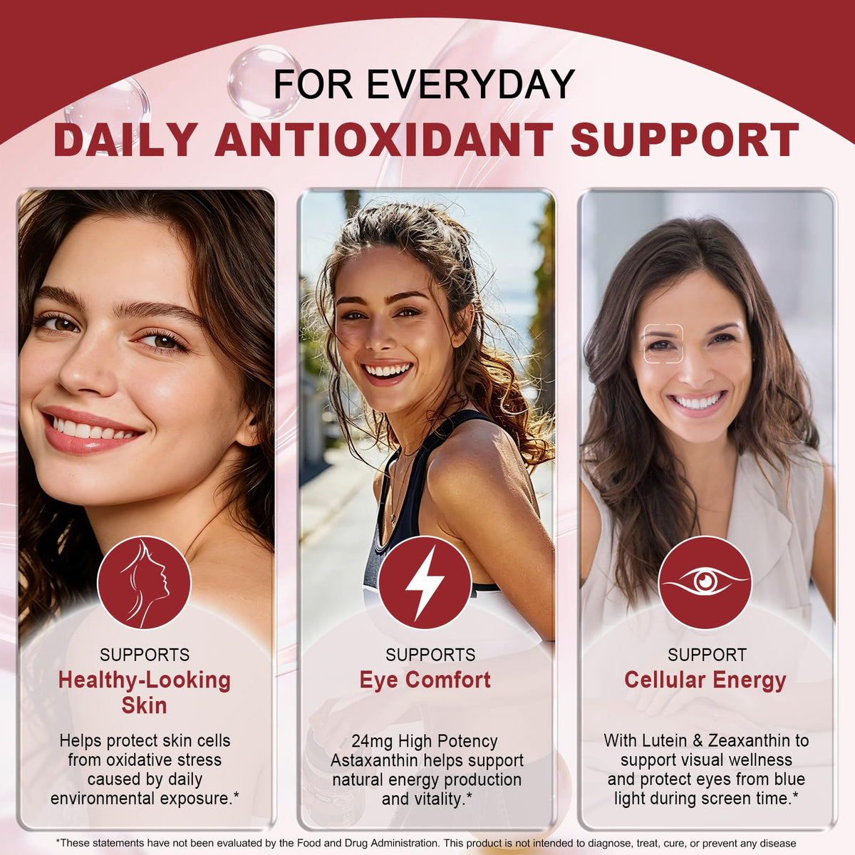 Astaxanthin with MCT oil for energy