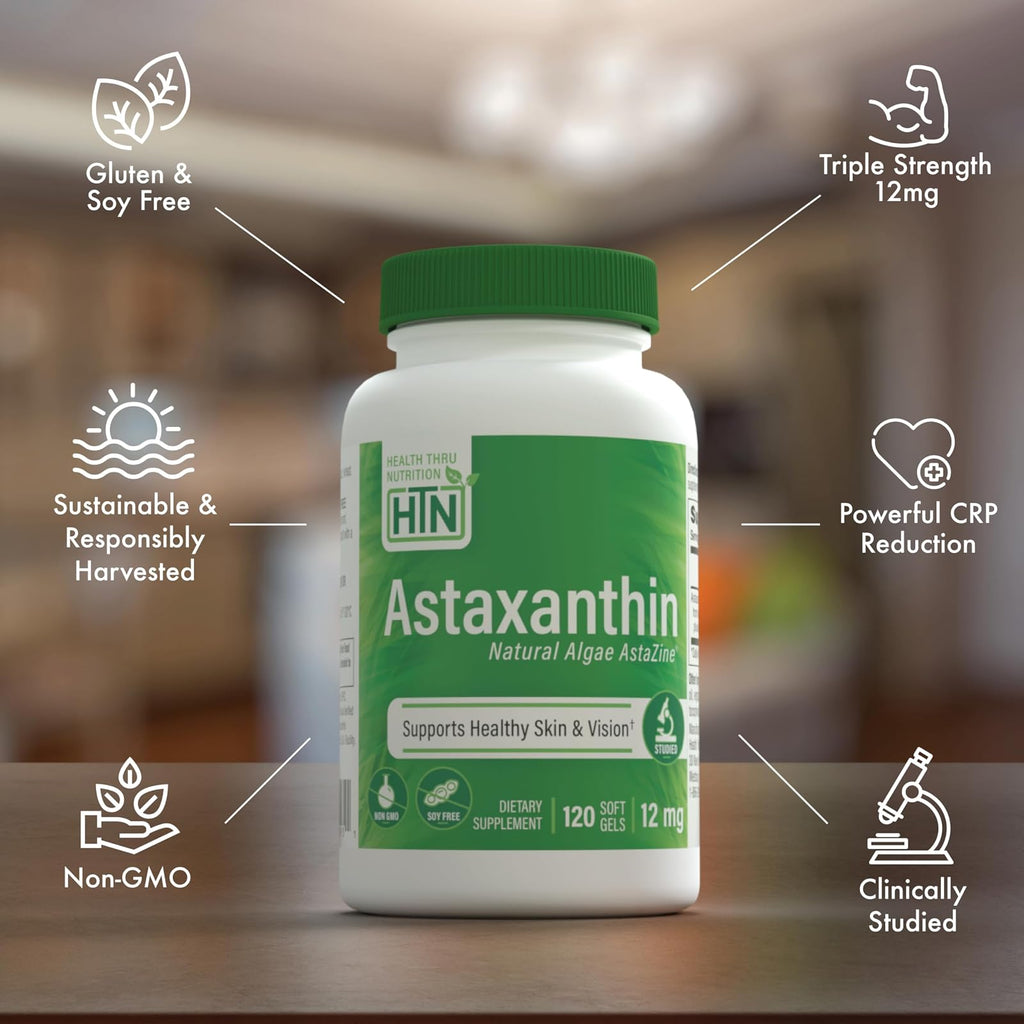 AstaZine softgels for eye protection