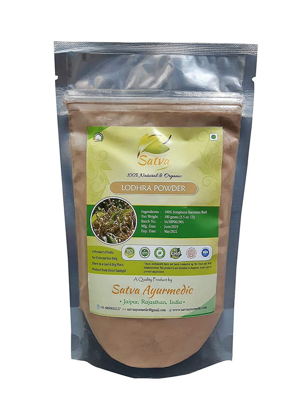 Astha SATVA Lodhra Powder benefits