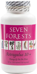 Astragalus 10+ herbal supplement tablets