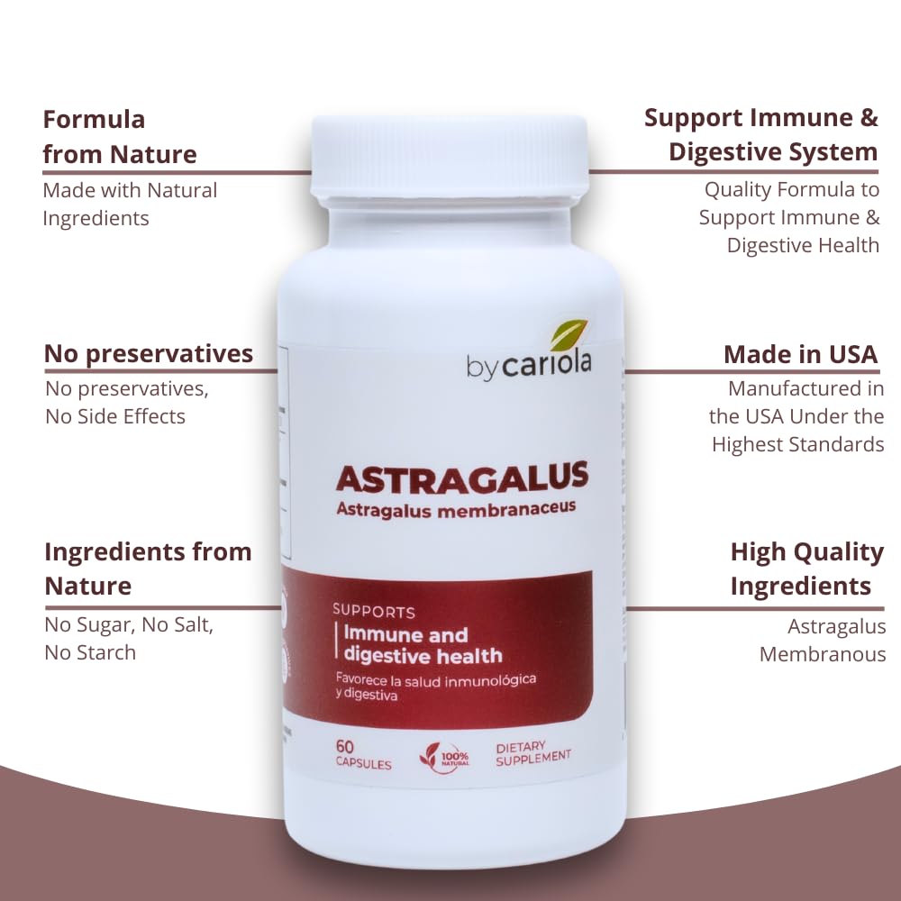 astragalus capsules for daily vitality