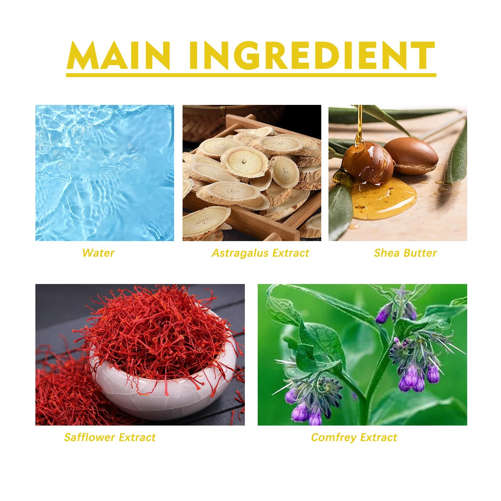 Astragalus cream for daily use