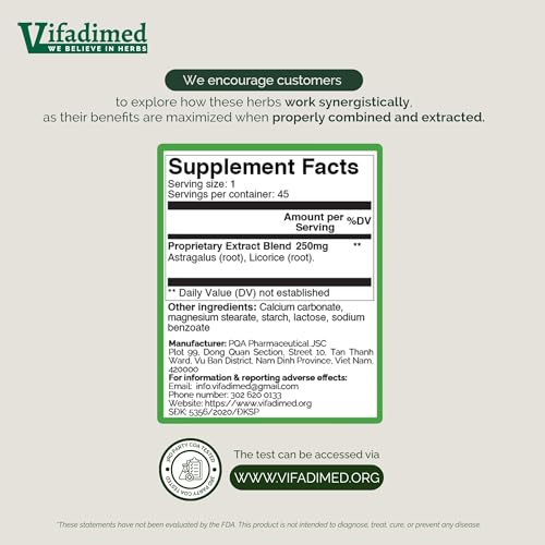 astragalus for enhanced immune function