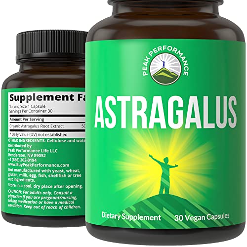 astragalus membranaceus plant-based supplement
