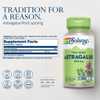 Astragalus Root 400 mg vegan capsules