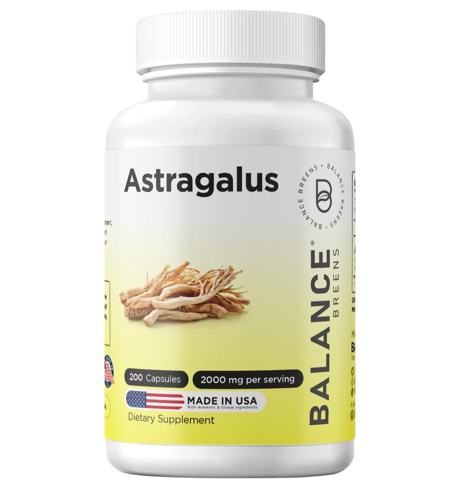 astragalus root capsules for immunity