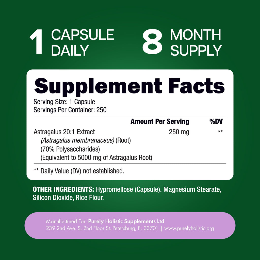 astragalus root for immune health