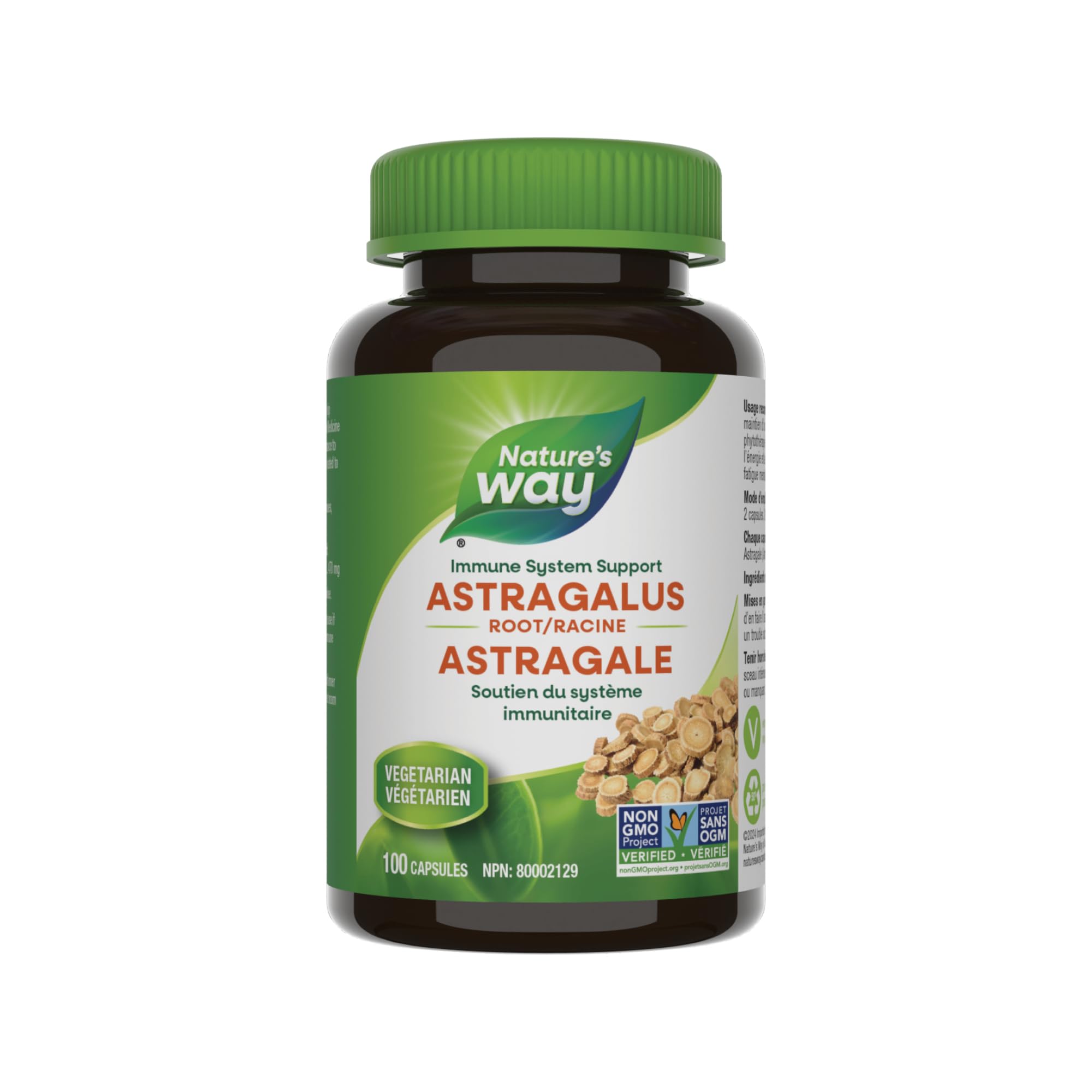 astragalus root immune support capsules