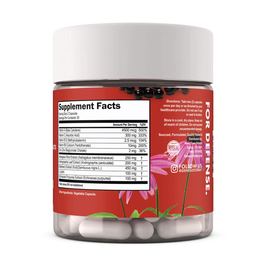 Astragalus root in vitamin blend