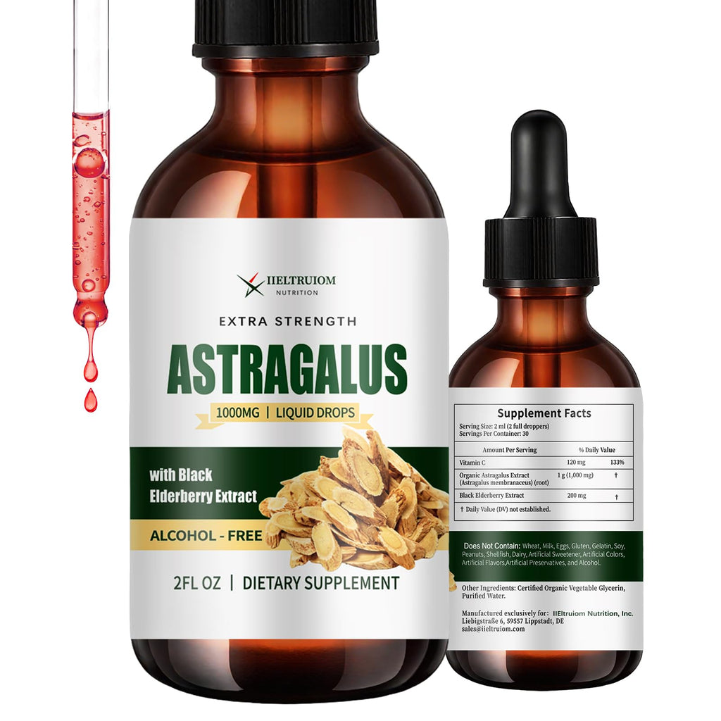 Astragalus root liquid drops benefits