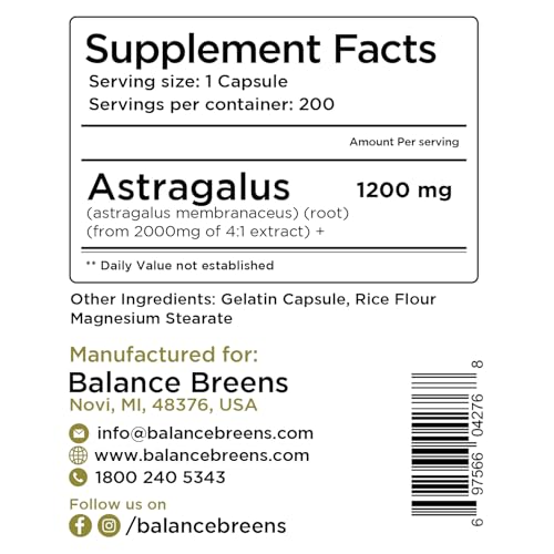 astragalus side effects and safety