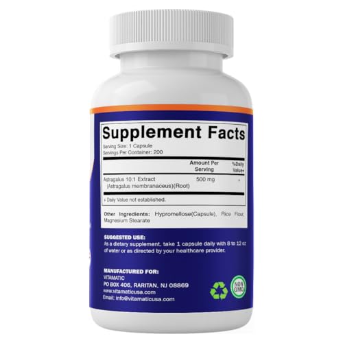 Astragalus supplement for daily health