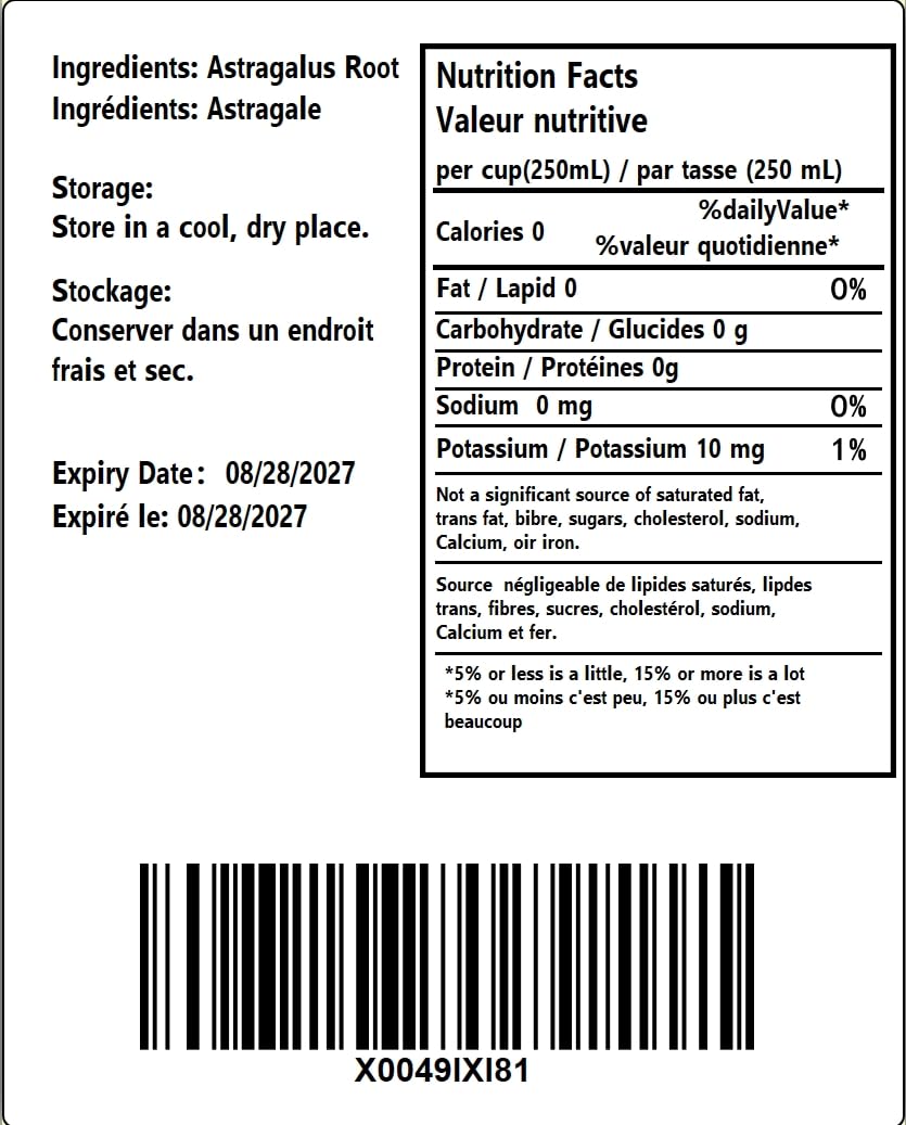 astragalus supplement for daily health