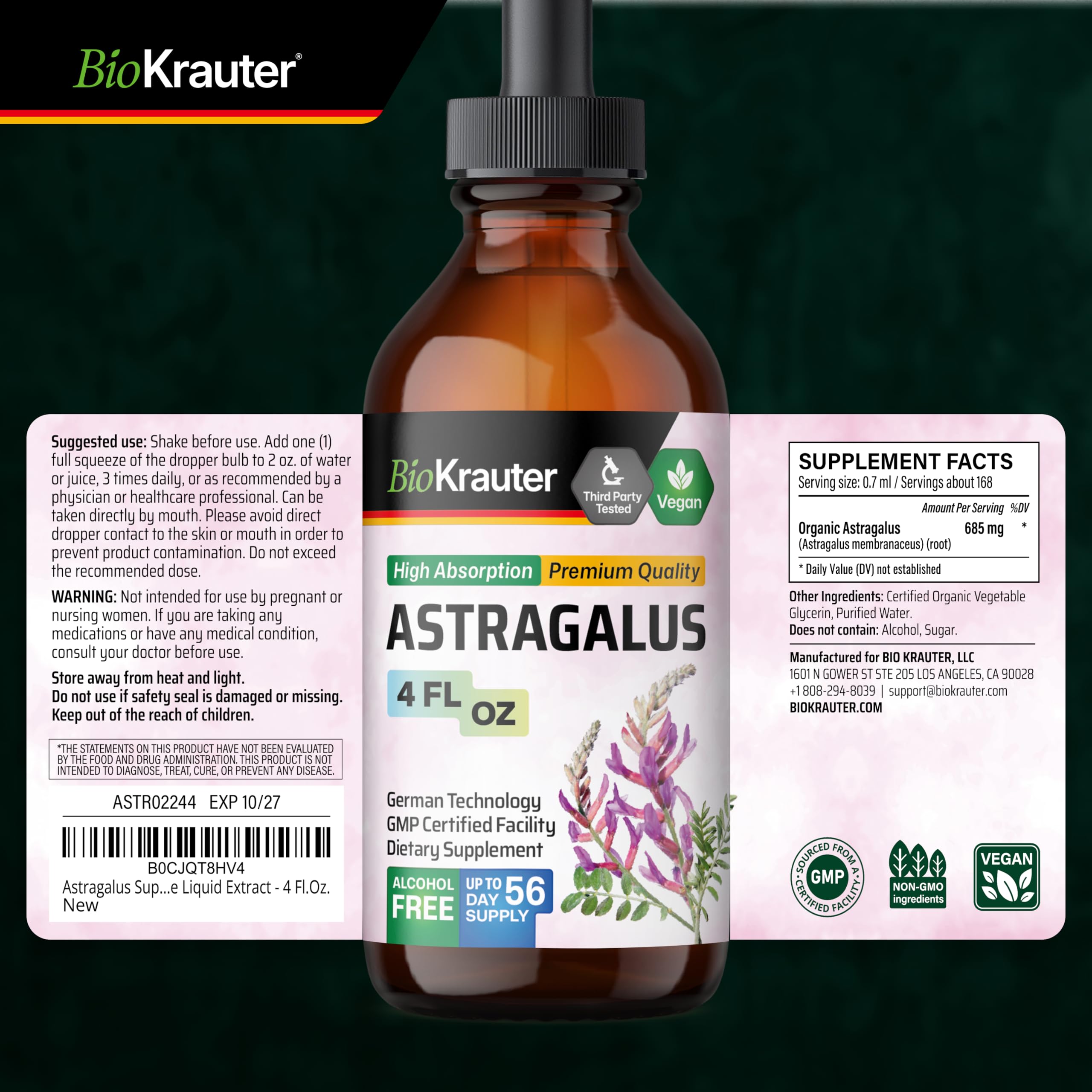 astragalus supplement for daily nutrition