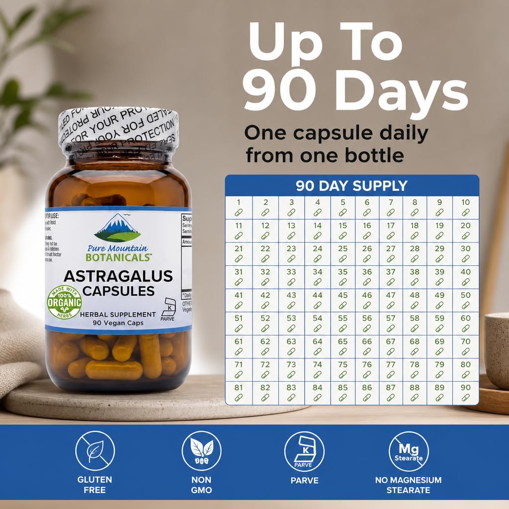 astragalus supplement for overall health