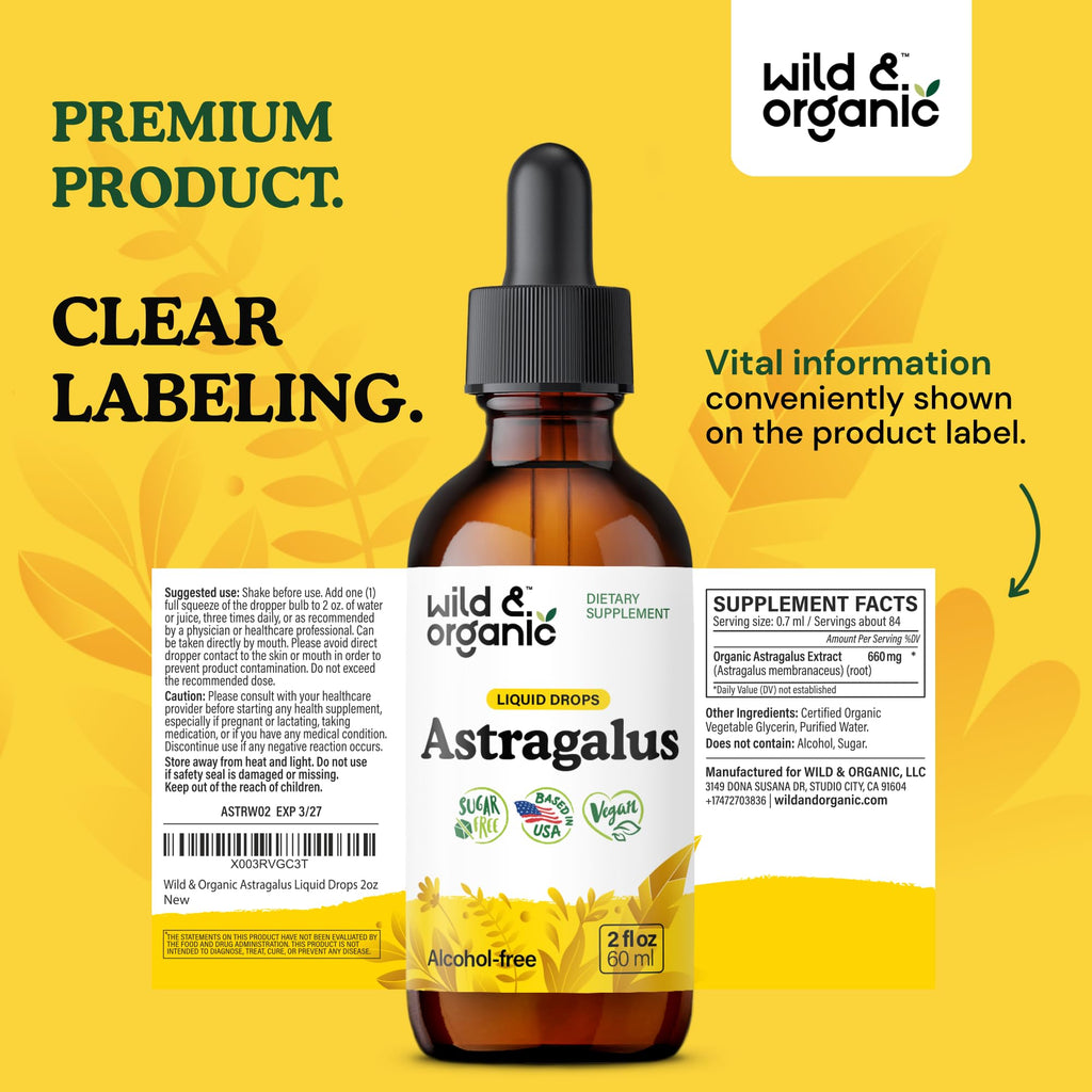 astragalus tincture for holistic health