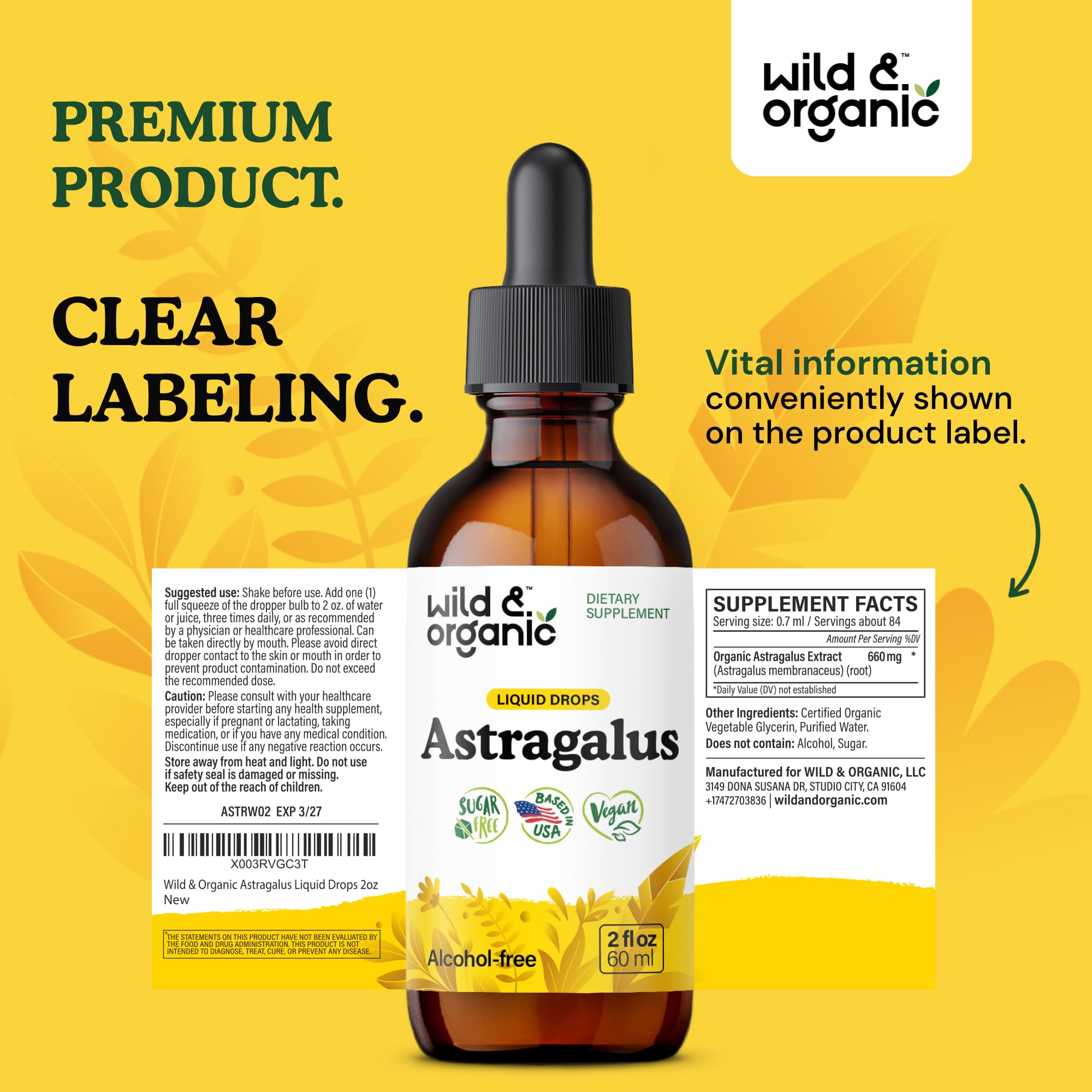 astragalus tincture for holistic health
