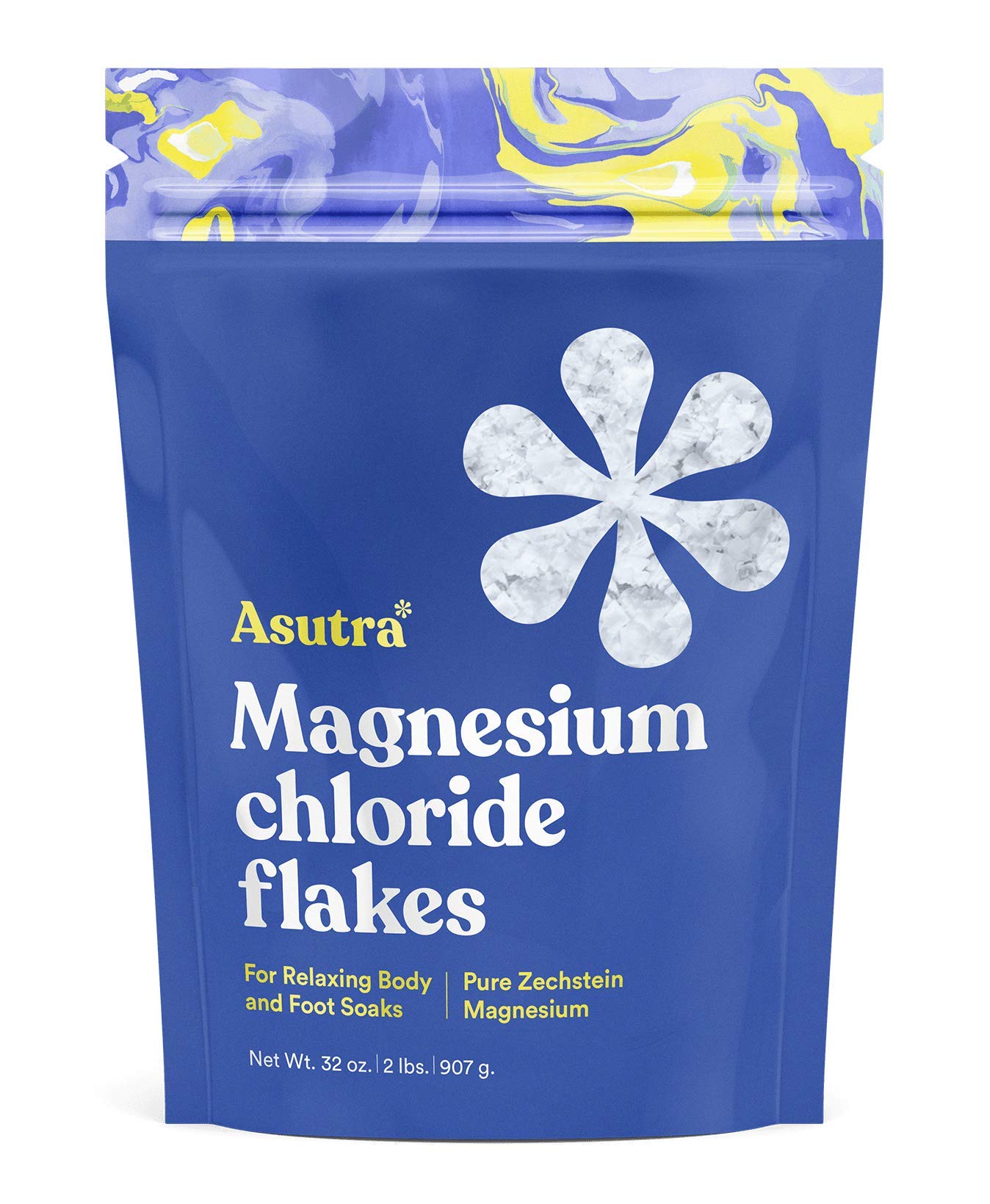 Asutra magnesium flakes for relaxation