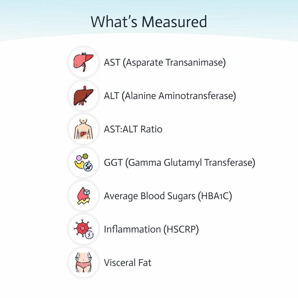 At-home liver health testing solution