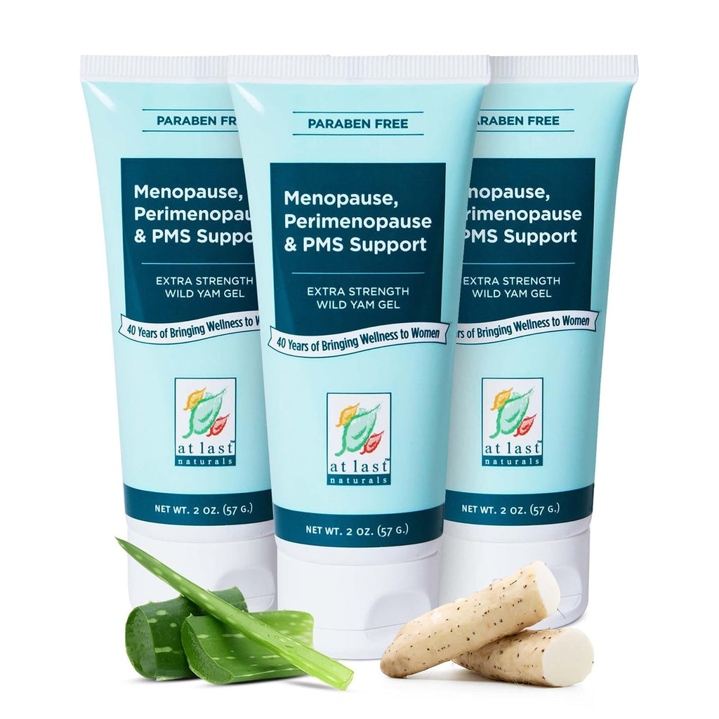 At Last Naturals Wild Yam Gel for menopause relief