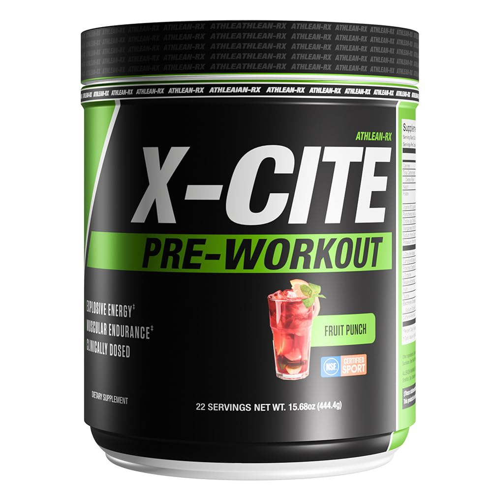 ATHLEAN-X X-CITE pre-workout energy boost