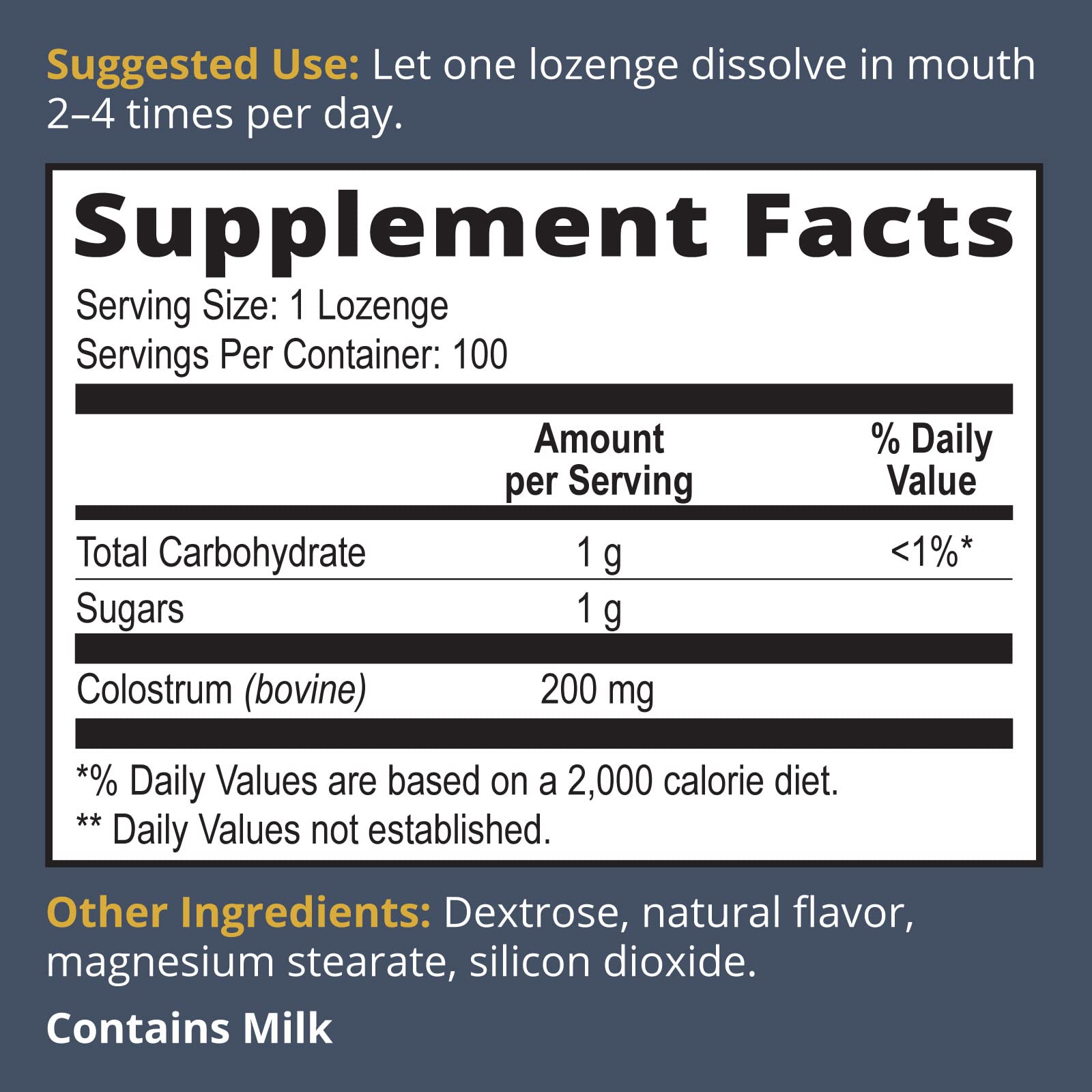 Athletic Peak lozenges for post-workout